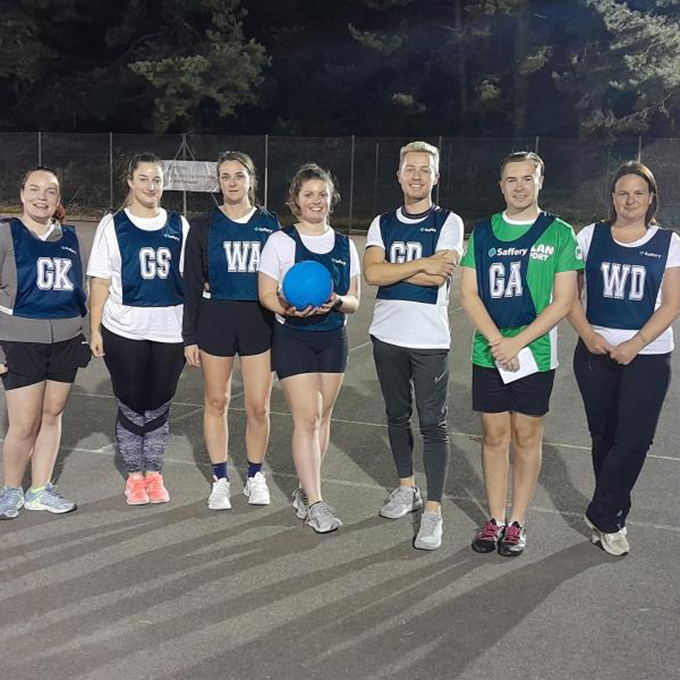 Saffery Bournemouth launch new netball team - Saffery